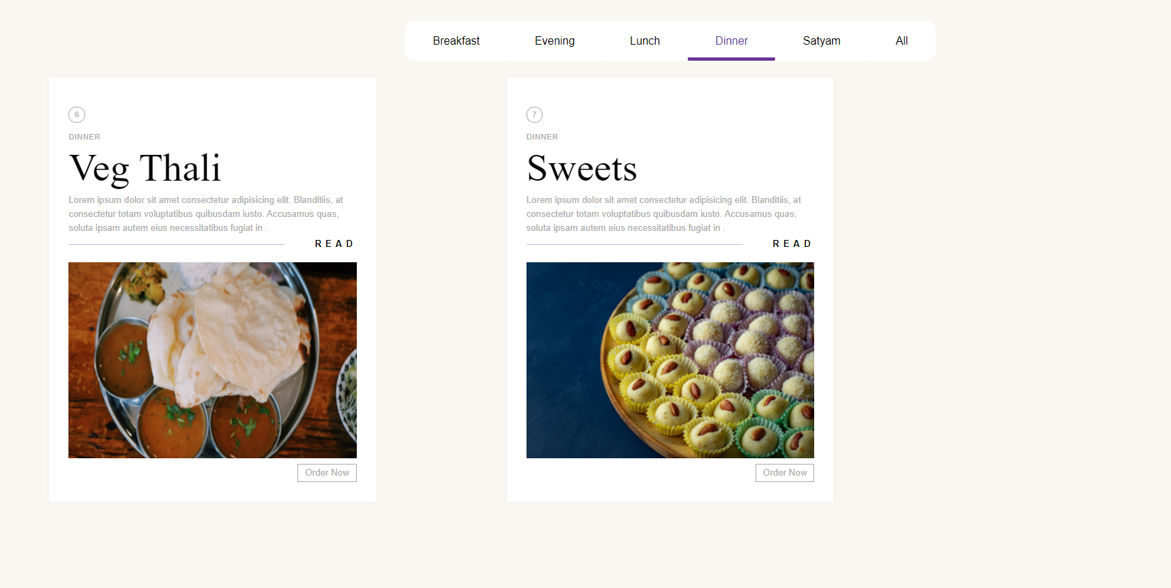 GitHub - Satyamdhote/Restaurant-Menu: Created a restaurant menu using ...
