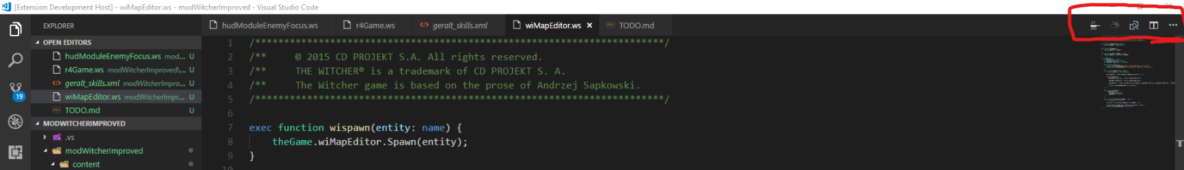 Increase editor title bar height · Issue #44970 · microsoft/vscode · GitHub