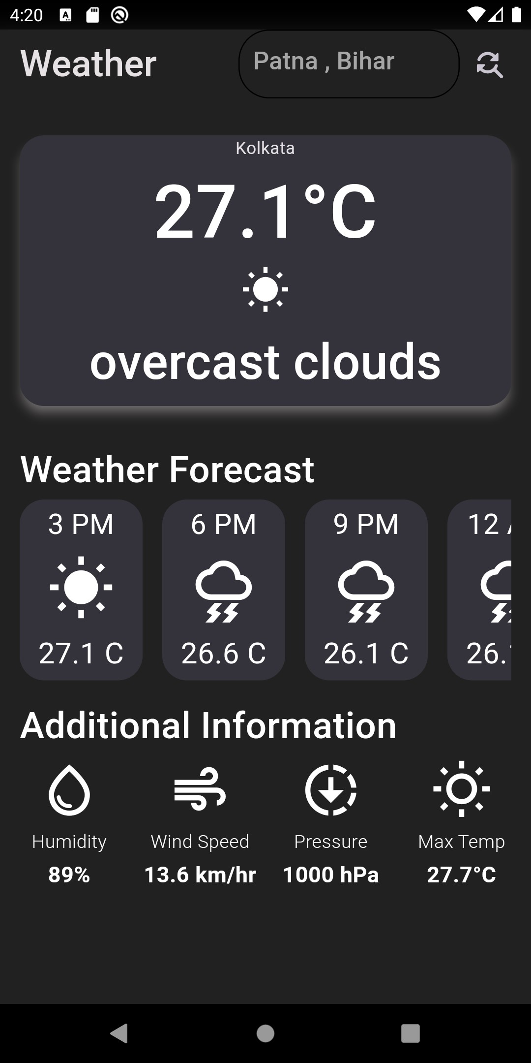 GitHub - D-extremity/WeatherApp: You are welcome to work on it to make ...