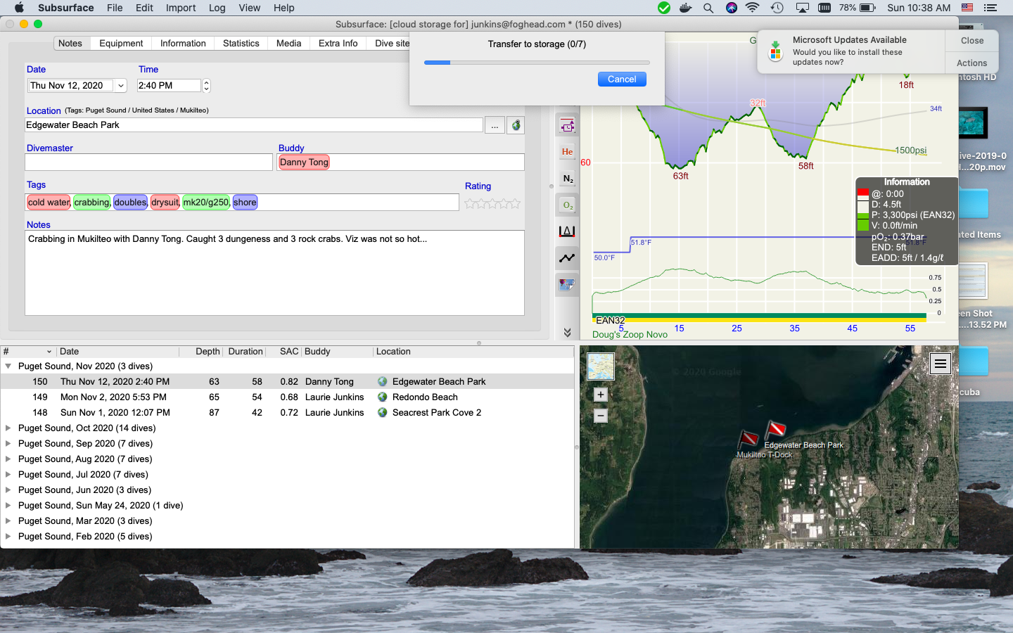 Desktop app hangs when saving to cloud storage · Issue #3085 · subsurface/subsurface · GitHub