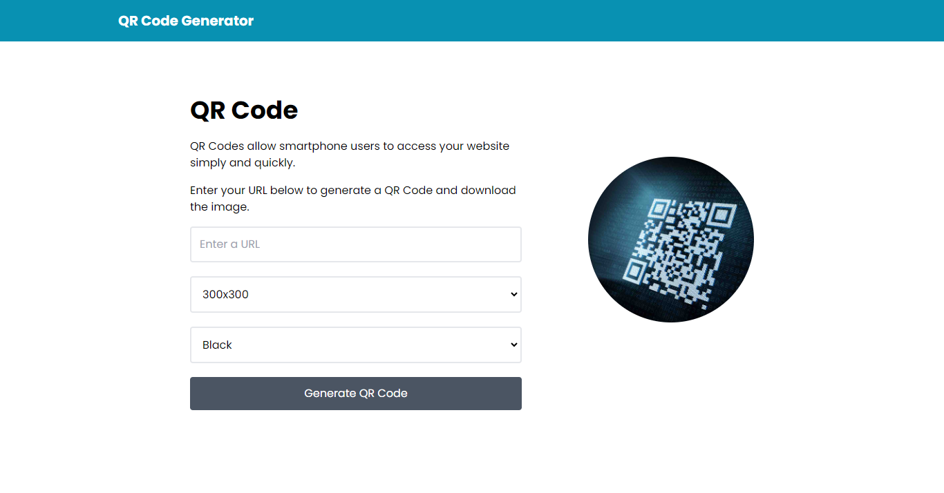 GitHub - Asad-sarkh8/QRcode_generator: A simple URL to QR code ...