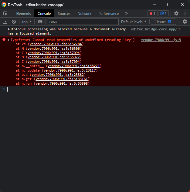 Extension gui error · Issue #632 · bridge-core/editor · GitHub