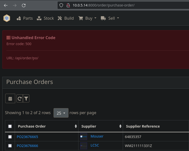 [BUG] Out of range Reference_ID field error when creating Purchase ...