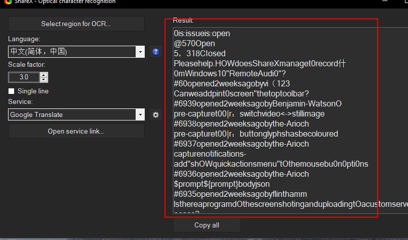 OCR result hard to read, we should separated with spaces as a normal sentence · Issue #6971 ...