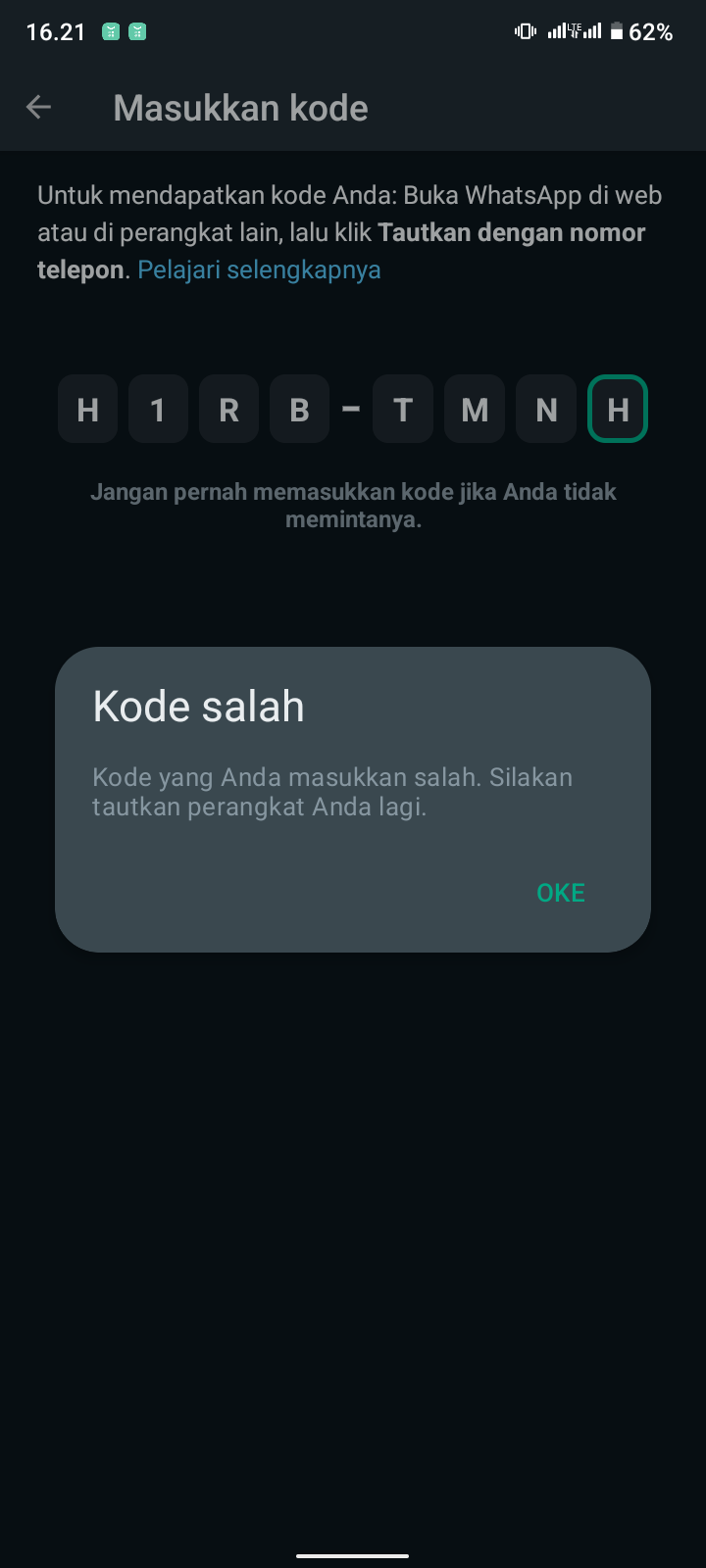 [BUG]It doesn't work when entering the pairing code on WhatsApp · Issue #361 · WhiskeySockets ...