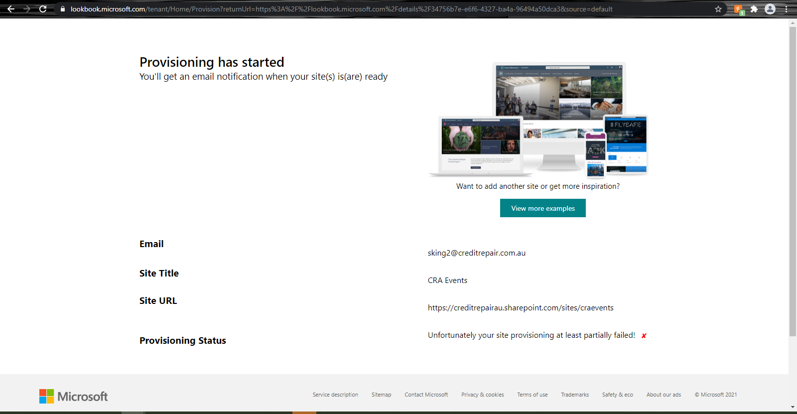 Error in provisioning Template · Issue #481 · SharePoint/sp-provisioning-service · GitHub