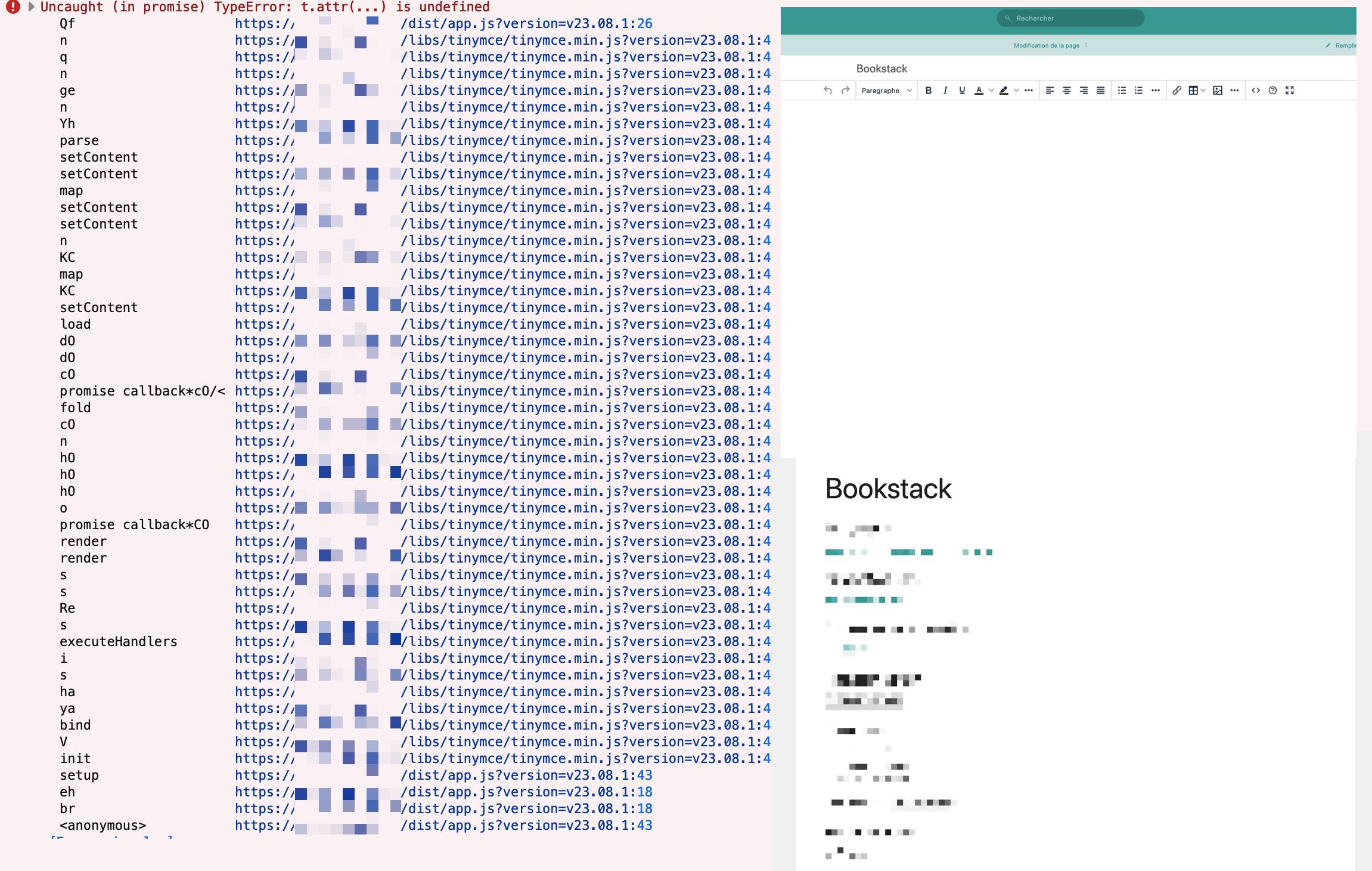Unable To Edit Pages After Upgrade To 23081 · Issue 4510 · Bookstackappbookstack · Github