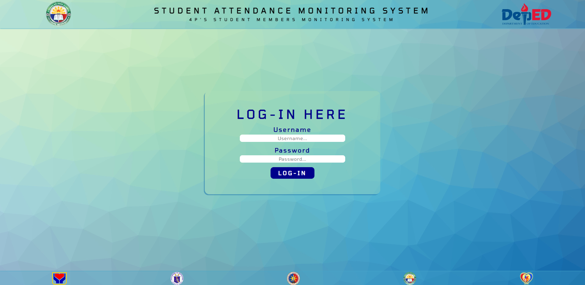 GitHub - Ezyrus/sams-webapp: Attendance monitoring system for 4p's students in Caloocan High ...