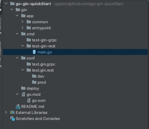 GitHub - youngNoMorals/go-gin-quickStart