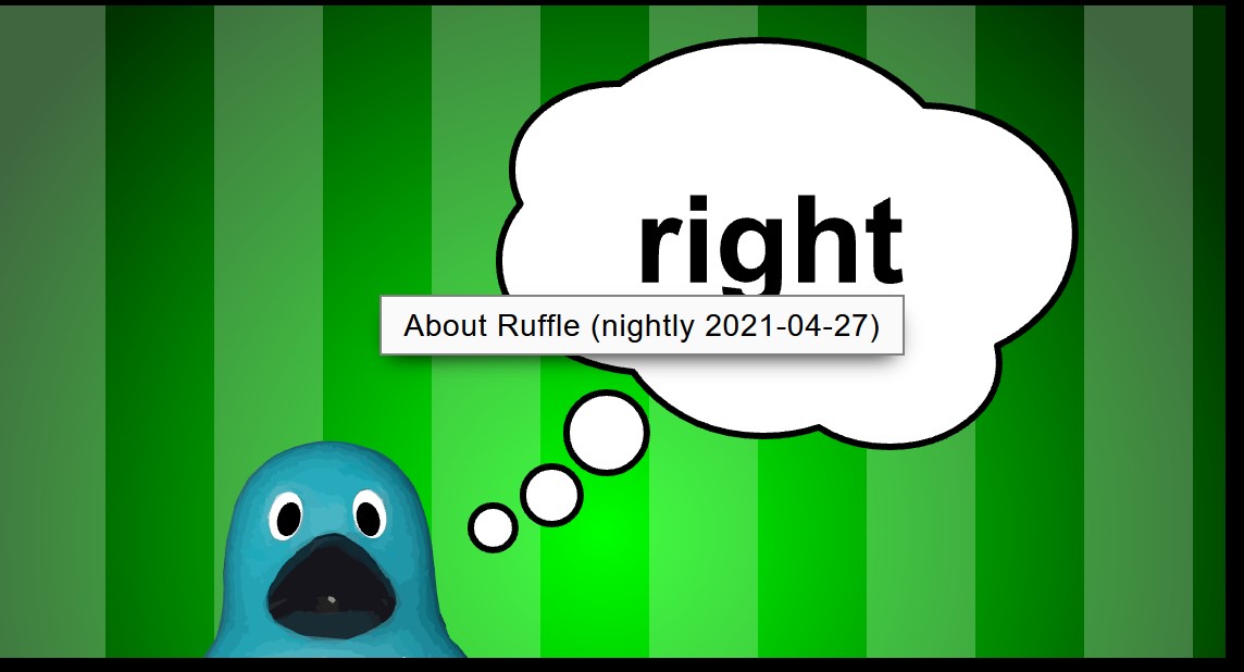right click menu doesn't work · Issue #4153 · ruffle-rs/ruffle · GitHub