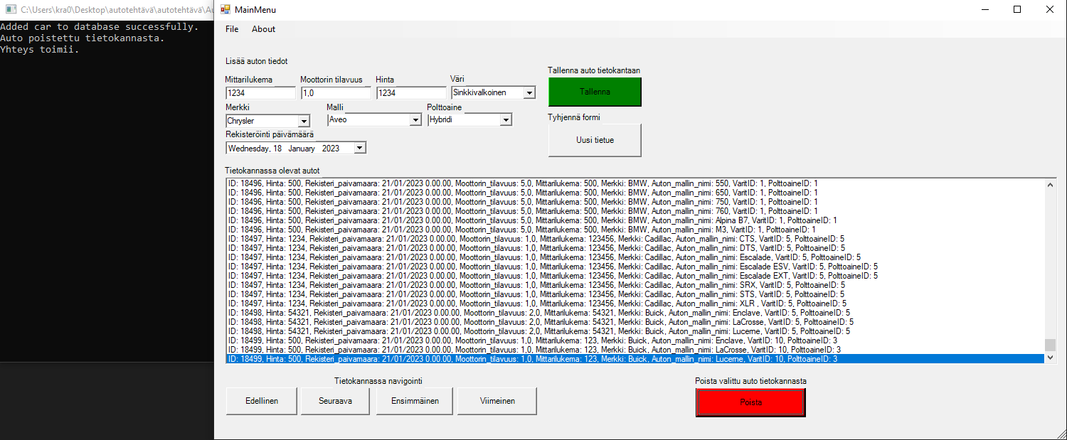 GitHub - hakalakaro/Car-Database: A windows forms application for managing a car database ...