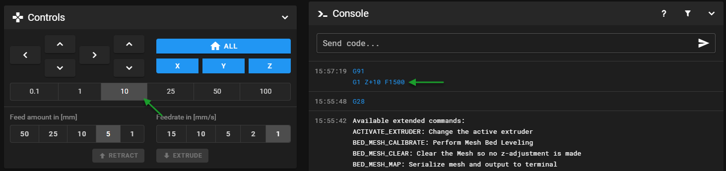 Distance Selector in Controls Panel can be Visually Deselected While ...