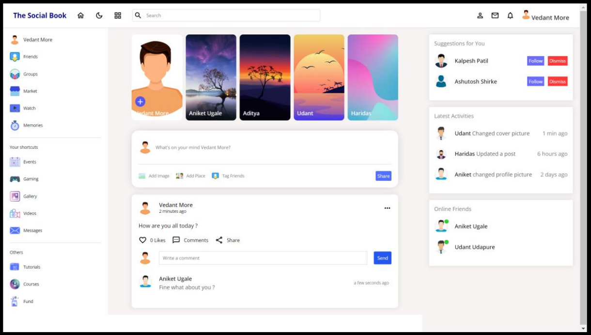 GitHub - Vedant91827/The-Social-Media-App