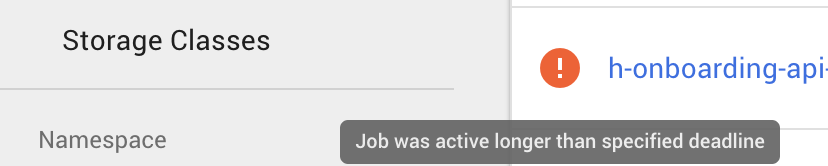 Status of a job / reason why a job failed is missing in description ...