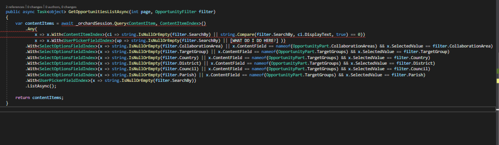 [HELP] YesSQL Complex Query · OrchardCMS OrchardCore · Discussion #9956 ...