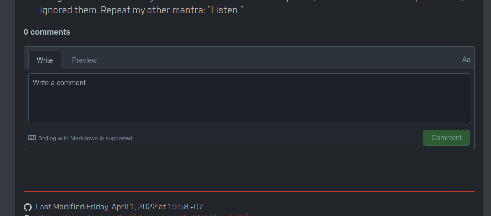 weird spacing below the comments · Issue #447 · giscus/giscus · GitHub
