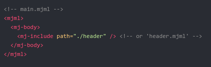 mj-include not including files without .mjml in the config string · Issue #1763 · mjmlio/mjml ...