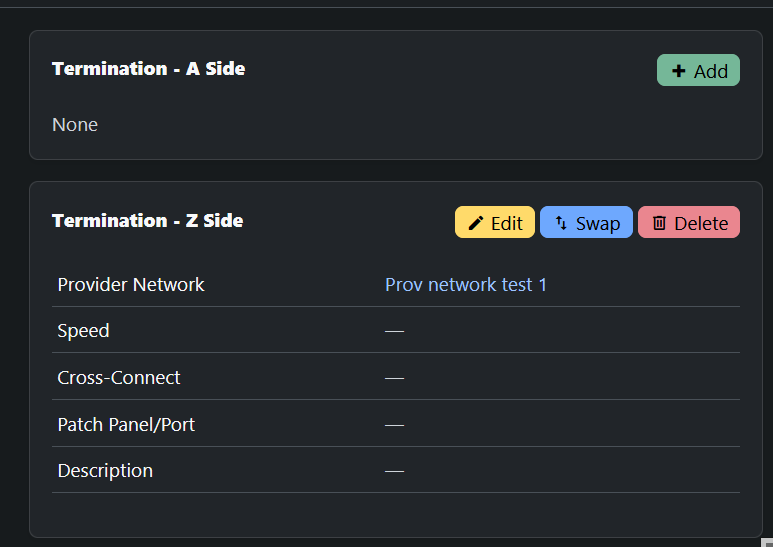 Posted Circuit Terminations Not Appearing In Circuit Detail View · Issue 7643 · Netbox 3797