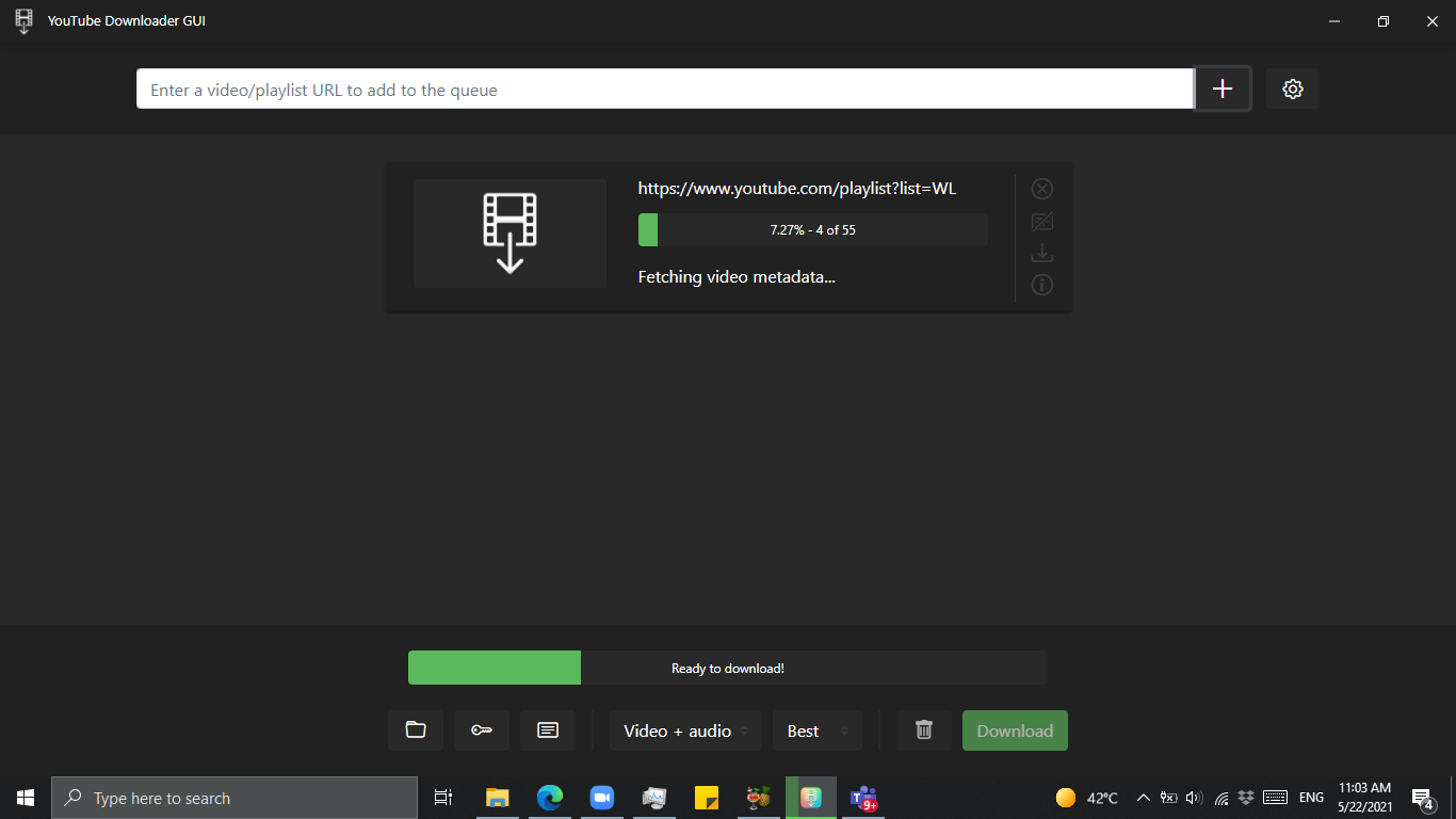 download bar glitched · Issue #82 · jely2002/youtube-dl-gui · GitHub