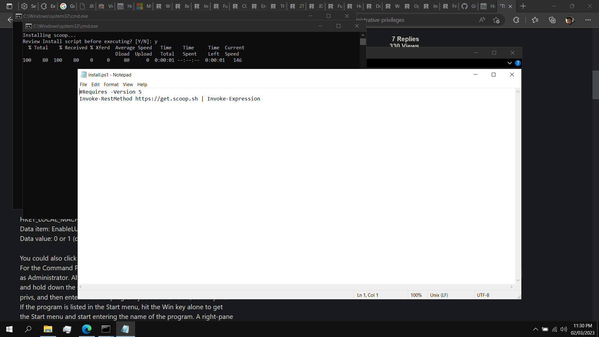 Minor Install Scoop Batch Files Launched Notepad · Issue 597 · Atlas Osatlas · Github 7814