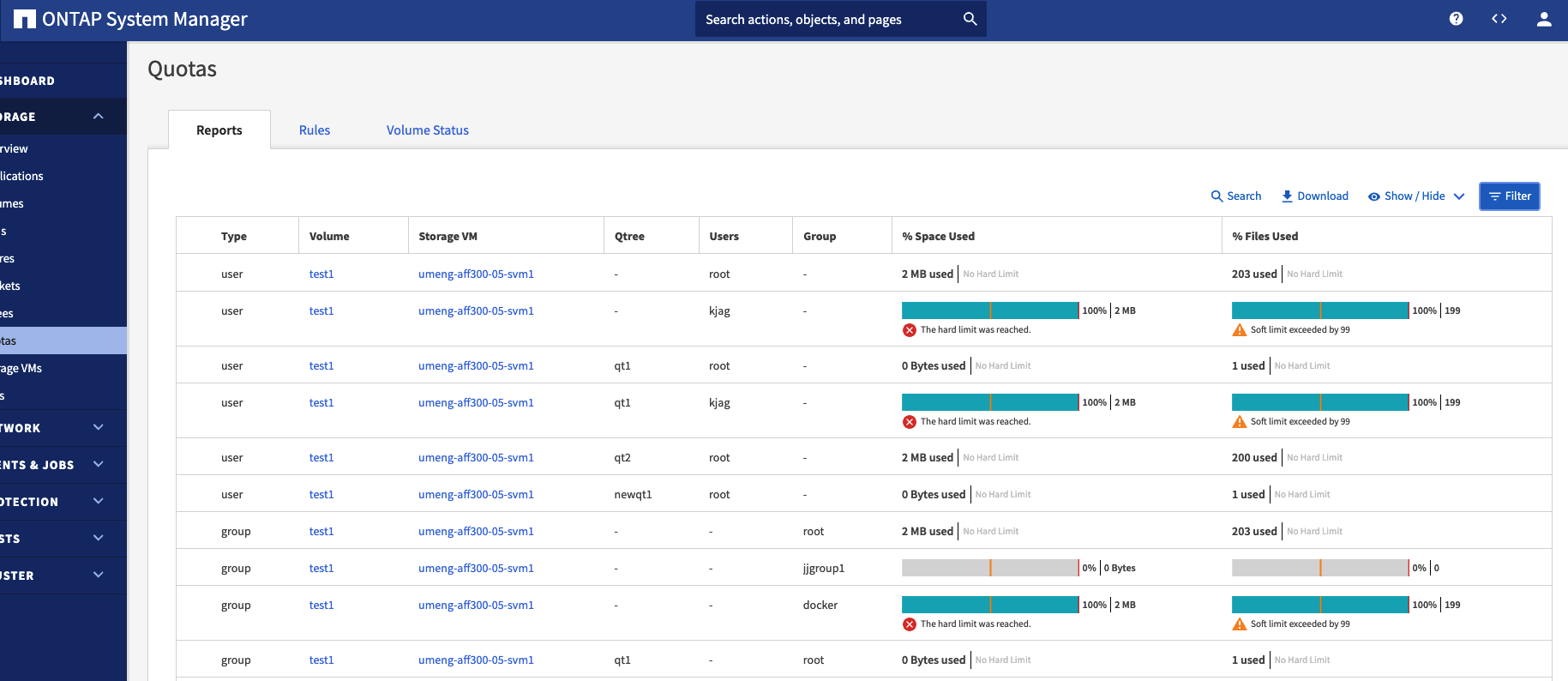 Quota report dashboard · Issue #1111 · NetApp/harvest · GitHub