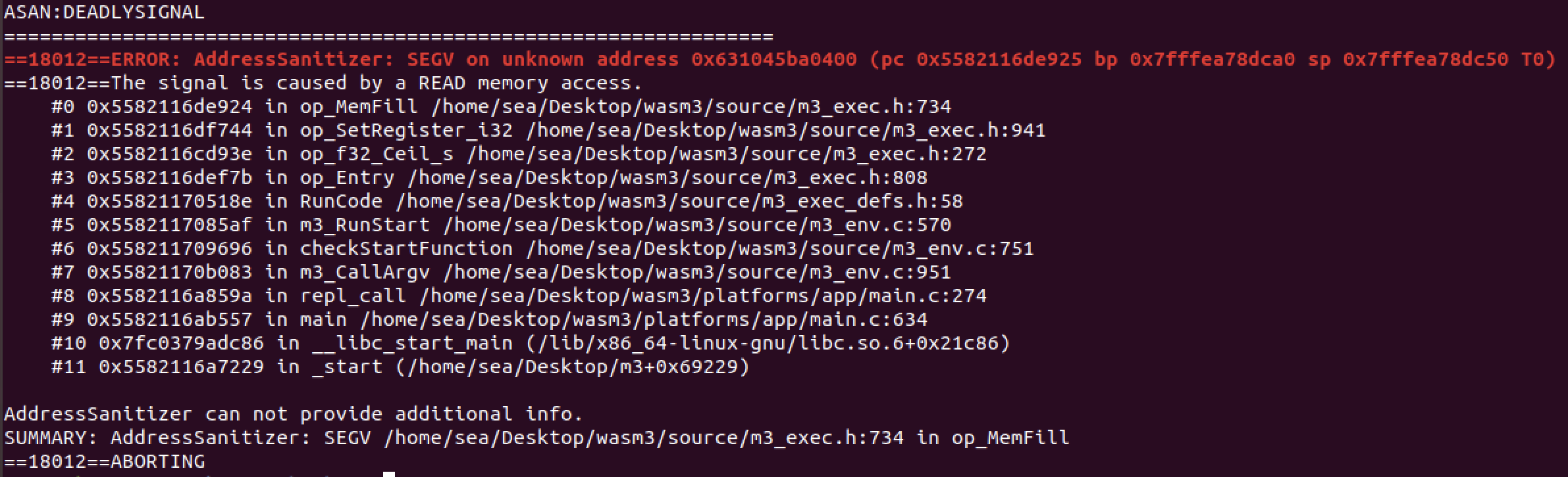 [Segmentation fault] slot index overflow because of slot missing in some bytecode · Issue #337 ...