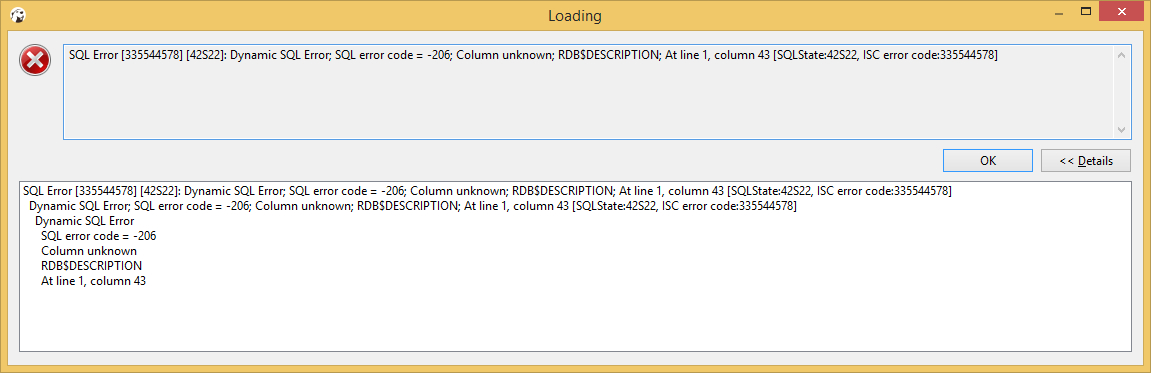 dbeaver (5.1.3) - don't show "Sequences" for Firebird 2.5 · Issue #3843 · dbeaver/dbeaver · GitHub