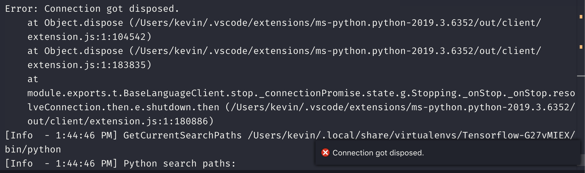 Language Server seemingly stuck at analysis stage · Issue #869 · microsoft/python-language ...