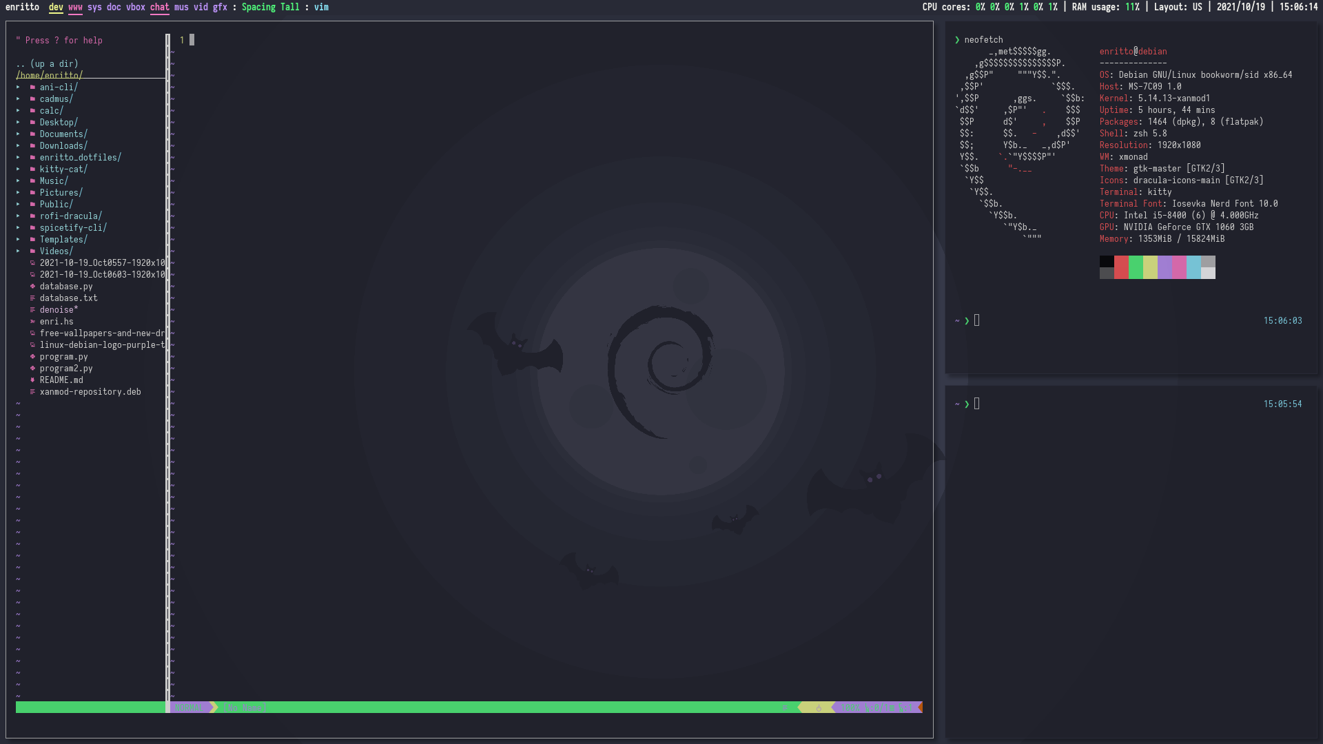 GitHub - enritto/dotfiles: my dots for xmonad and stuff