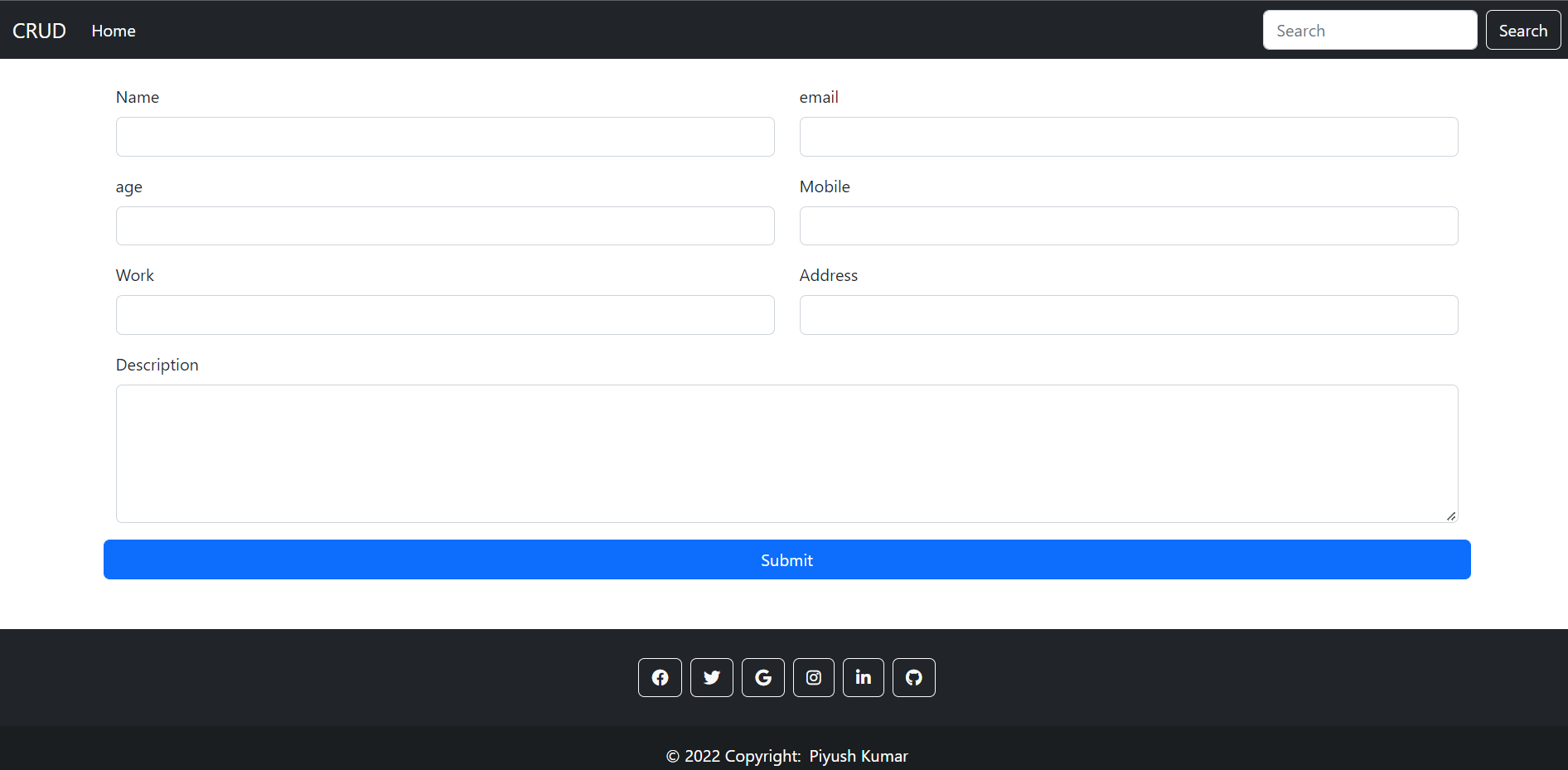 GitHub - piyushkumarg/crud-app