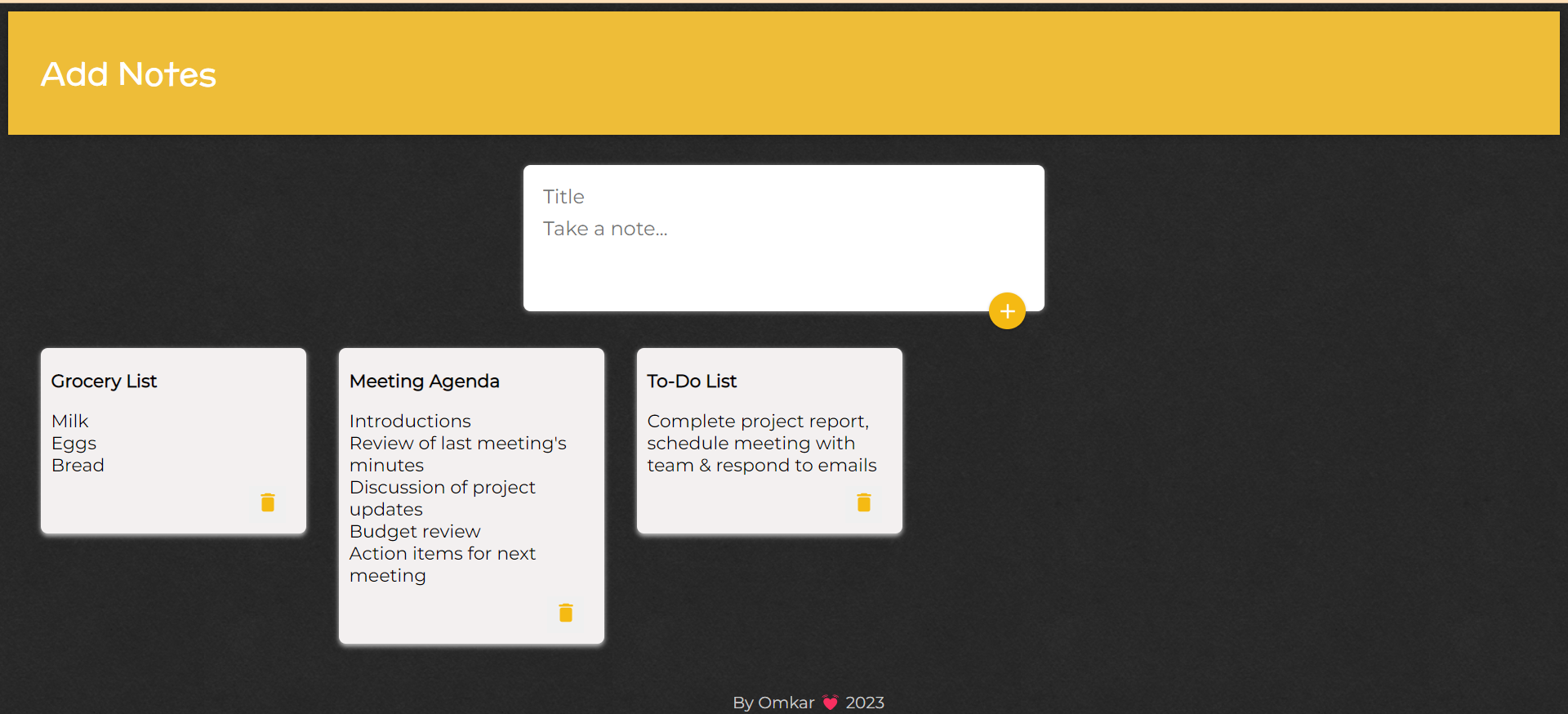 GitHub - OmkarBante/keeper-project