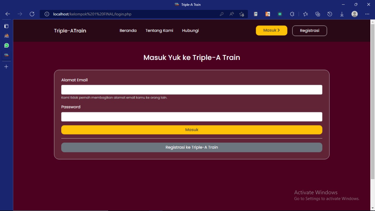 GitHub - Praktikum-PBW/4a-projek-12-pemesanan-tiket-kereta-api
