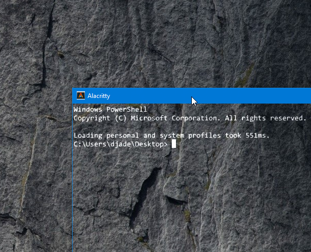Background is transparent · Issue #2287 · alacritty/alacritty · GitHub