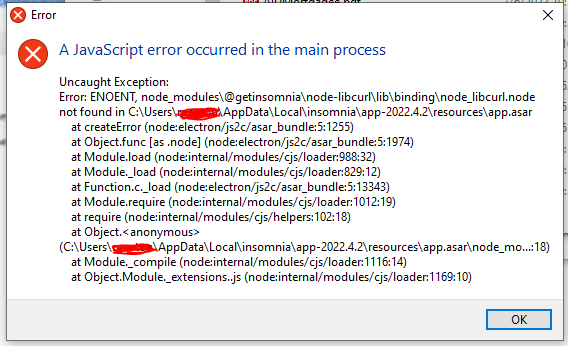 Suddenly Won T Launch Unable To Install · Issue 4949 · Kong Insomnia · Github