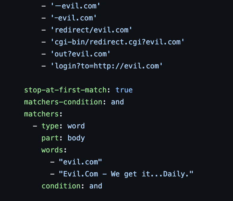 Remove evil.com and change it to example.com for identifying open redirect issues · Issue #7916 ...