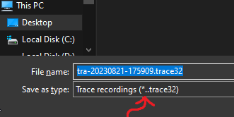 QFileDialog filter contains an extra period when saving a trace dump · Issue #3181 · x64dbg ...