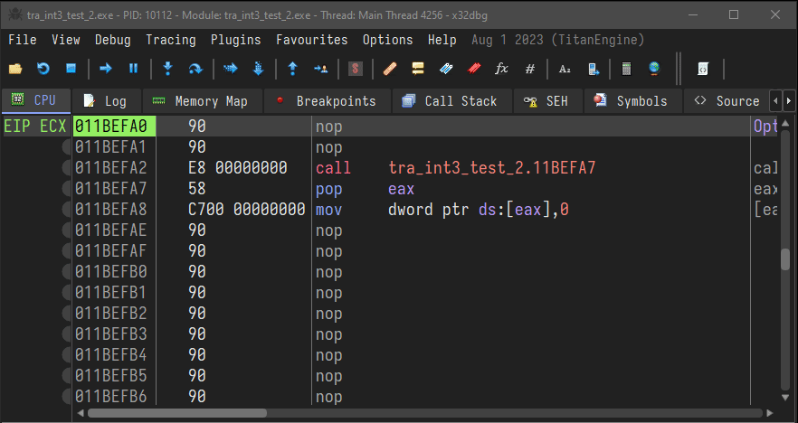 When I debug a software, any, after the first run, the step into and ...