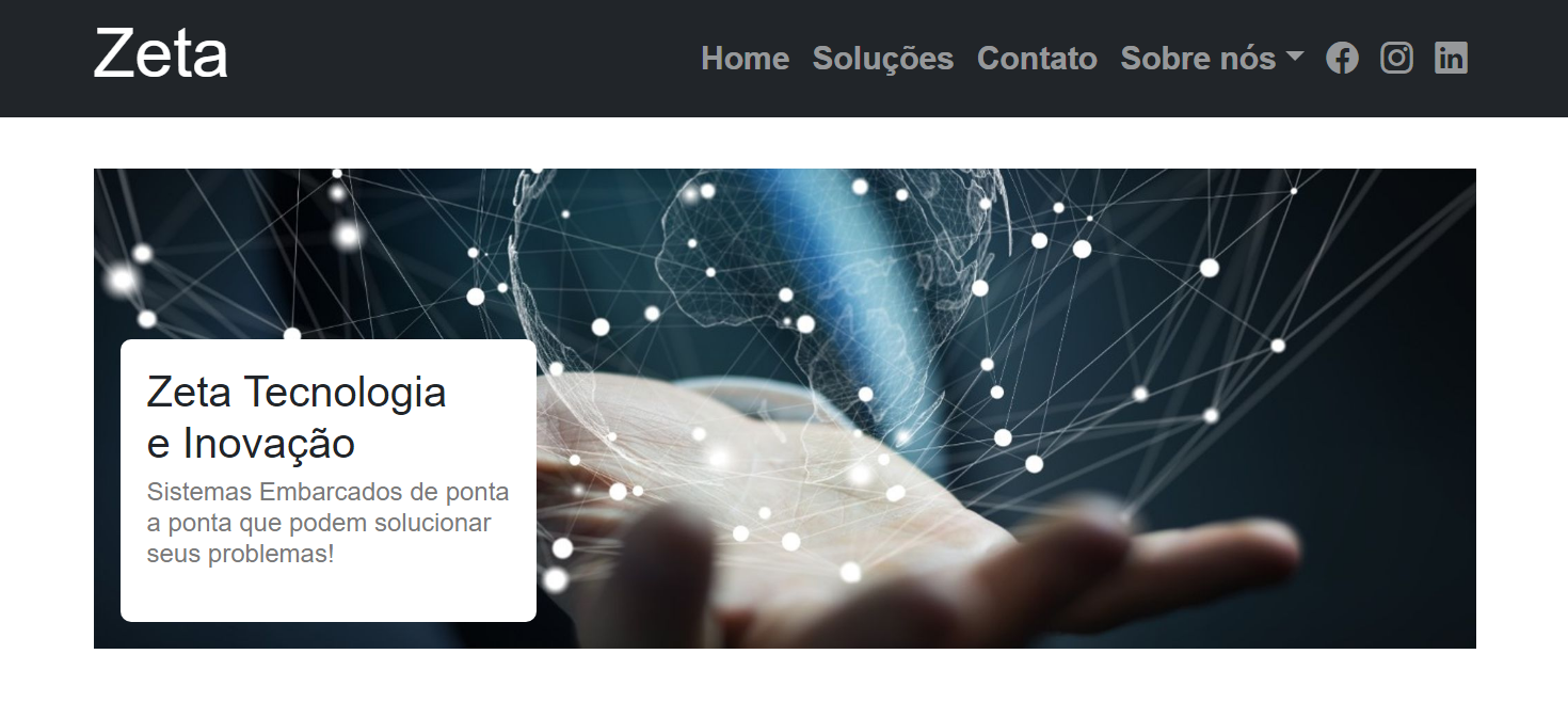 GitHub - PedrooMota/Zeta-Frontend: Foi construído uma Landing Page (página especifíca para ...