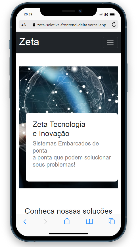 GitHub - PedrooMota/Zeta-Frontend: Foi construído uma Landing Page (página especifíca para ...