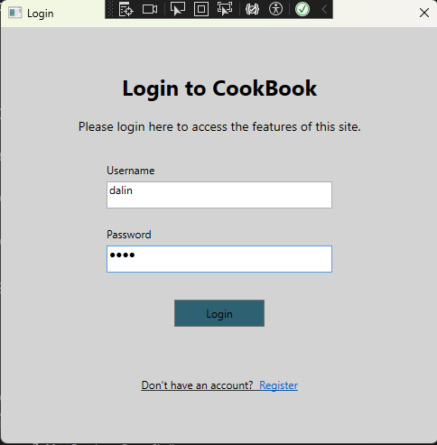 GitHub - sreyounpann/CookBookCSharp: This project is about WPF(Window presentation form) using ...