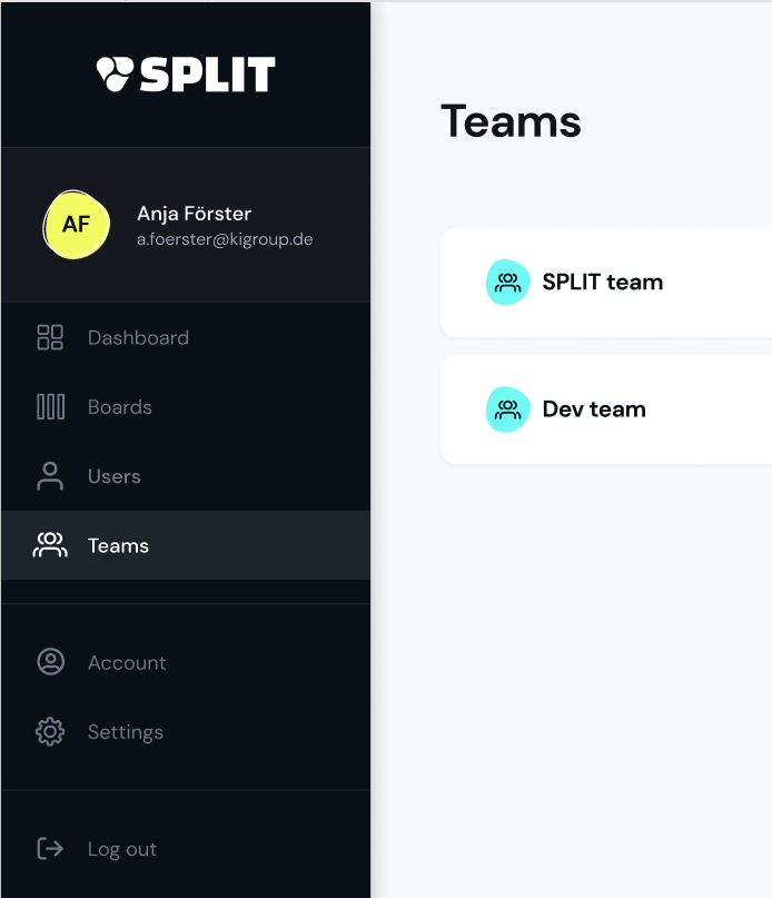 [BUG]: Sidebar Current Active Page · Issue #1363 · xgeekshq/split · GitHub