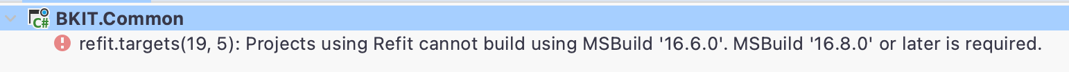 [BUG] Can't Build .NetStandar 2.1 Project with Refit v6 · Issue #1096 · reactiveui/refit · GitHub