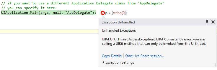 Mvvmcross Uikitthreadaccessexception · Issue 689 · Jamesmontemagnomediaplugin · Github