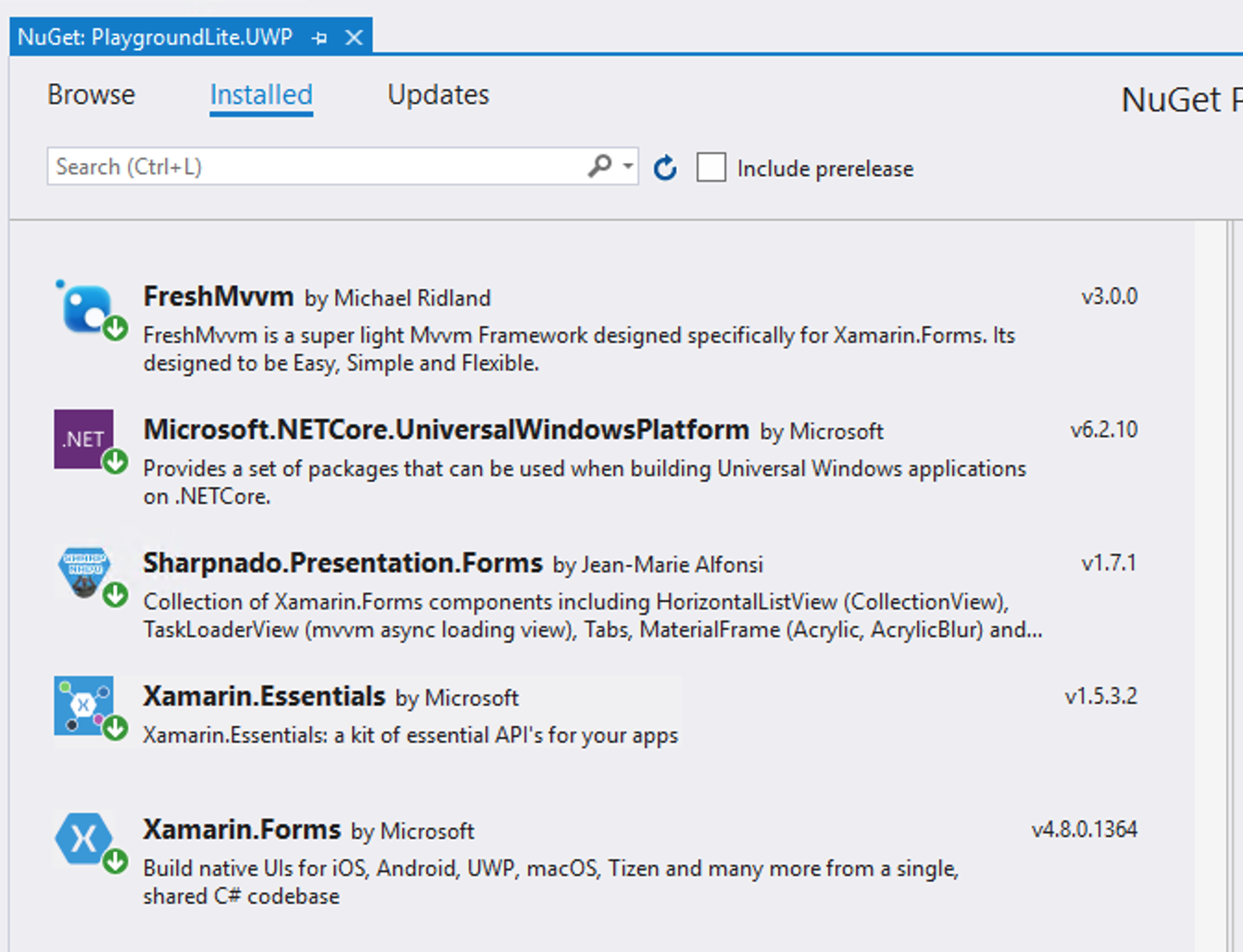 UWP support · Issue #3 · roubachof/Sharpnado.Tabs · GitHub