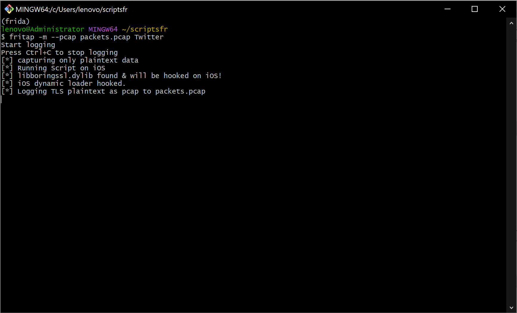 No Packets Captured · Issue 10 · Fkie Cad Fritap · Github