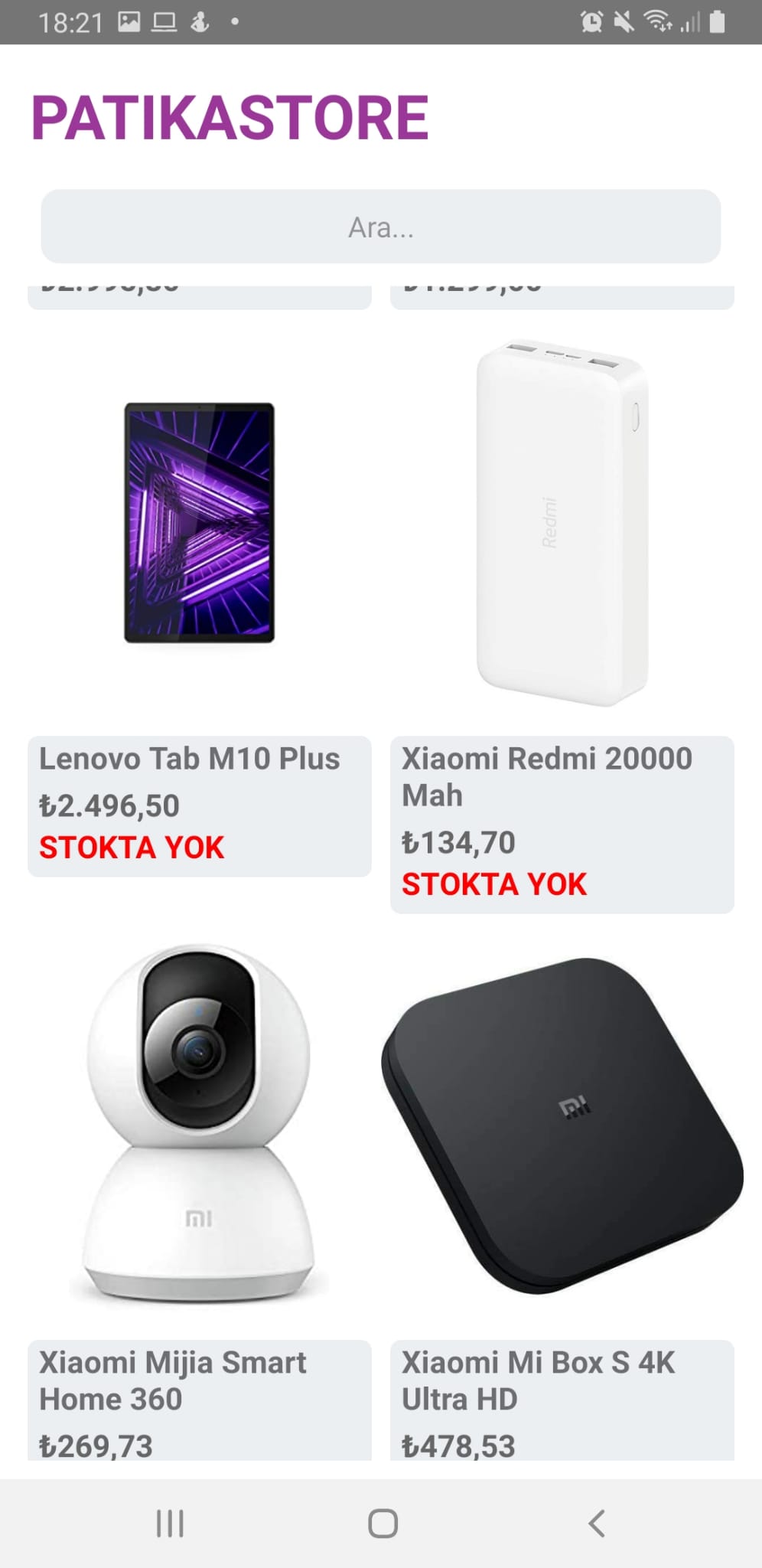 GitHub - alpagu872/patiStore: Kodluyoruz patiStore React-Native ödevi