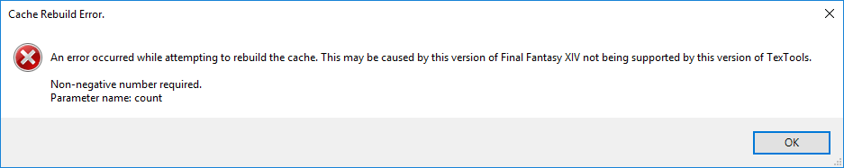 Error in rebuild · Issue #27 · TexTools/FFXIV_TexTools_UI · GitHub