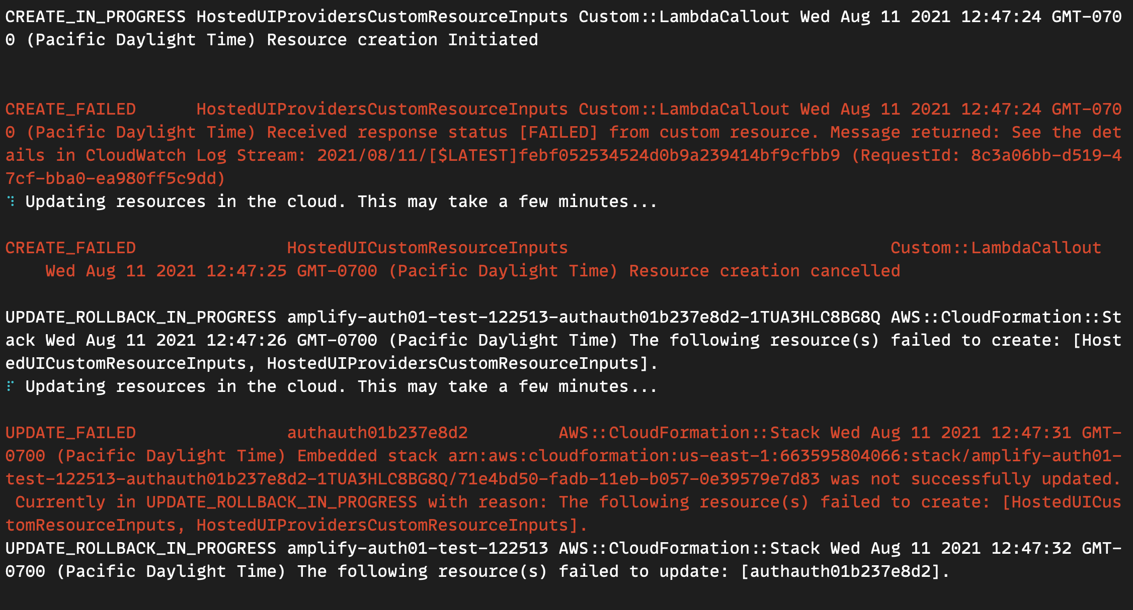 Amplify Env Checkout Doesnt Prompt For Oauth Social Provider Credentials When The Env Was 