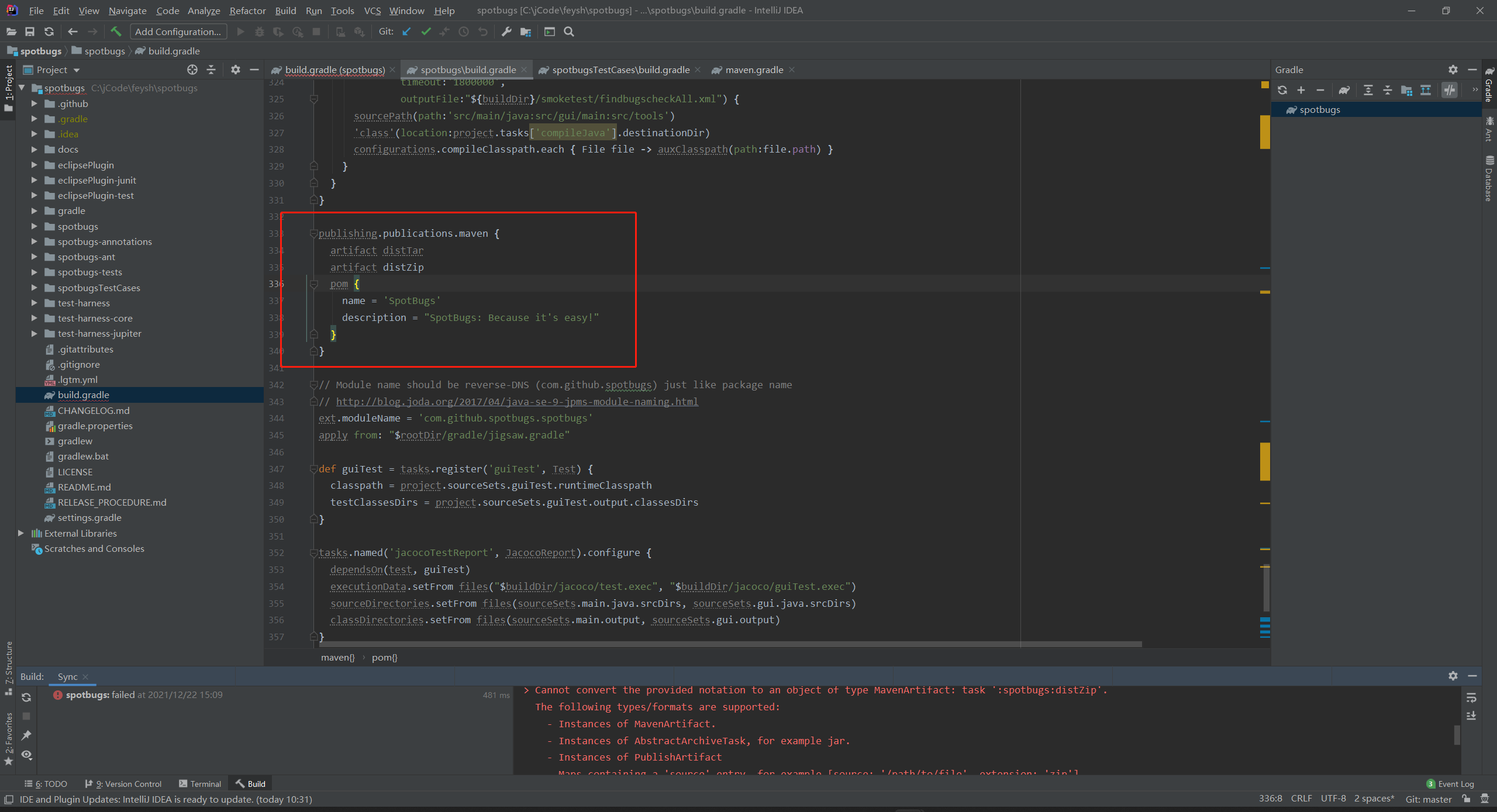 Failed To Build Under Windows · Issue 1889 · Spotbugs Spotbugs · Github