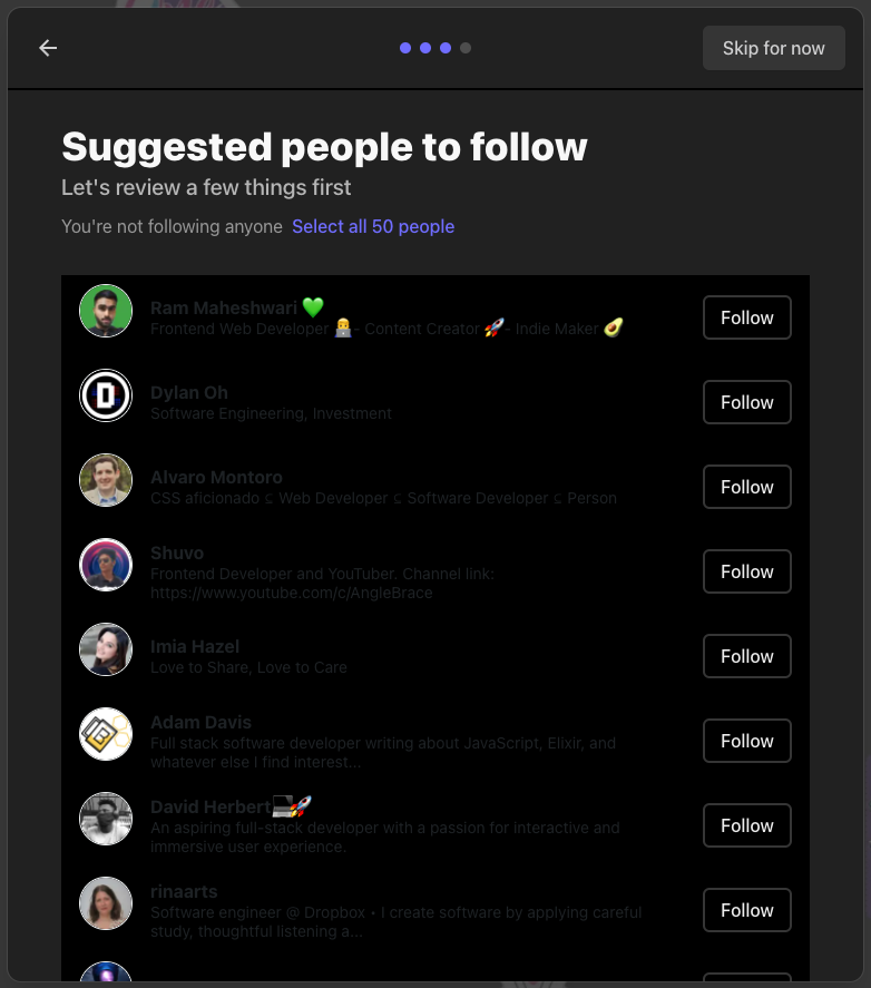 Onboarding color contrast issues when in dark mode · Issue #15286 · forem/forem · GitHub